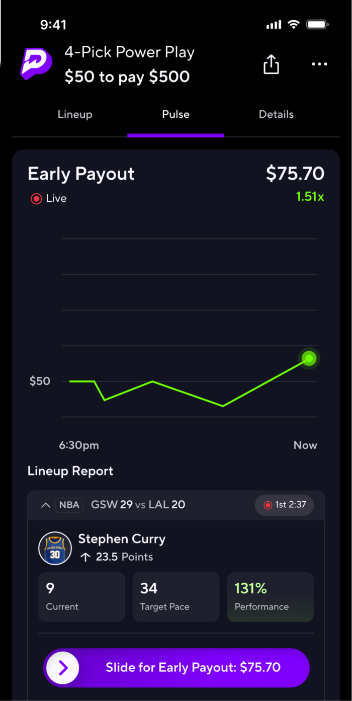 PrizePicks launches Early Exit feature - EGR North America